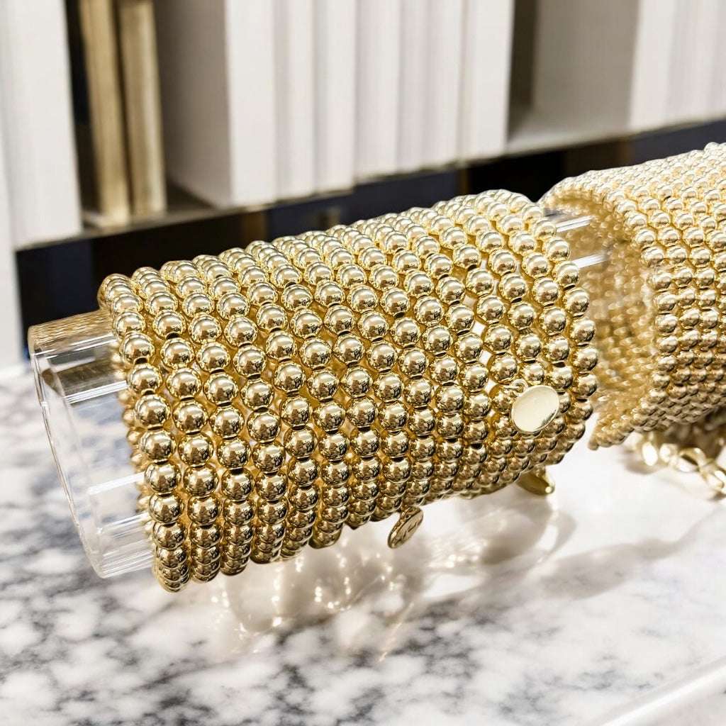Alex Carol Waterproof Gold Bracelet - Tarnish-Free – Melody Faye